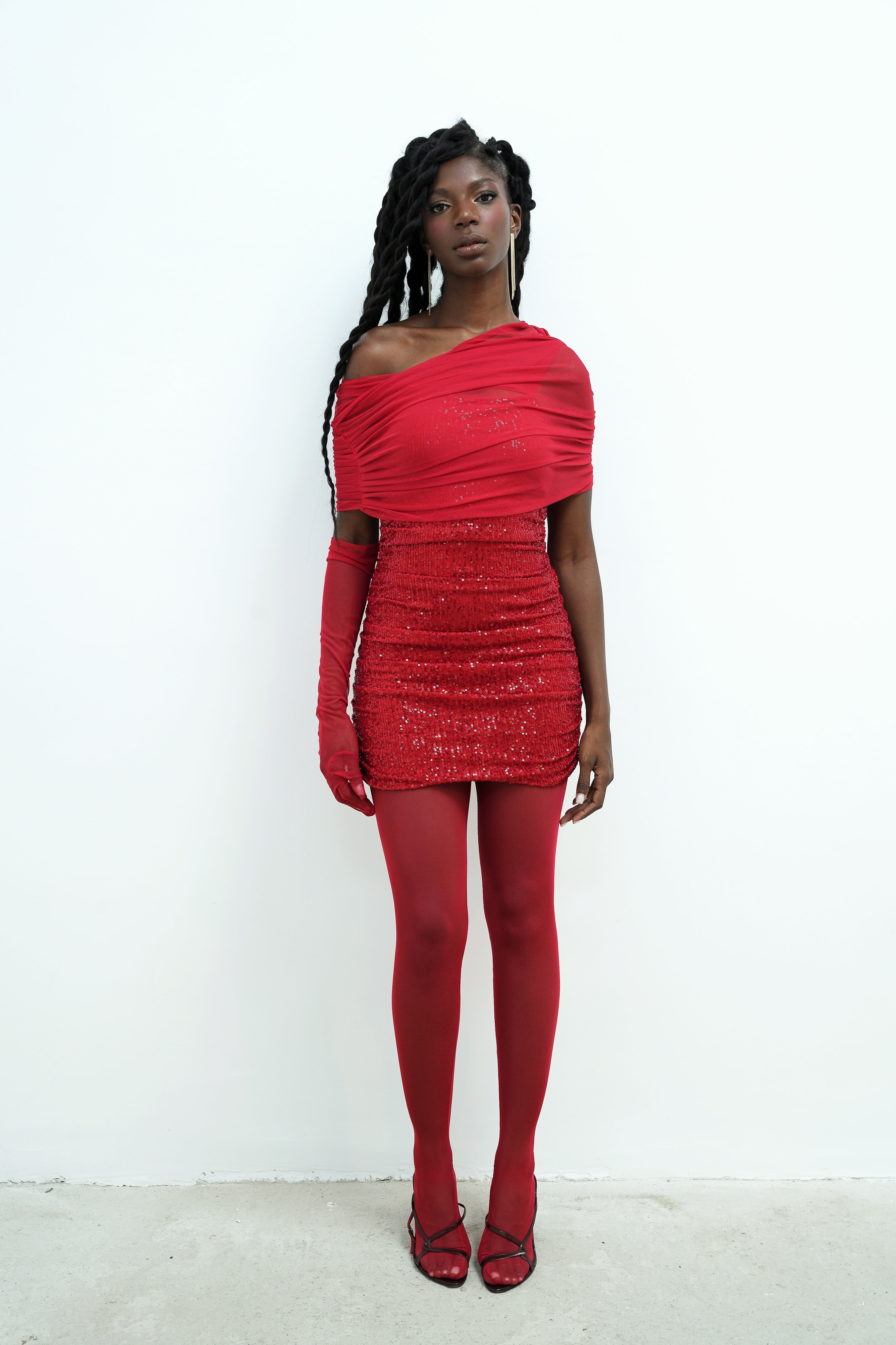 MAGIQUE RED DRESS – Black Venue